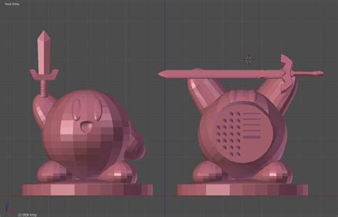 Free Obj File Kirby 3d Prints・3d Printer Design To Download・cults