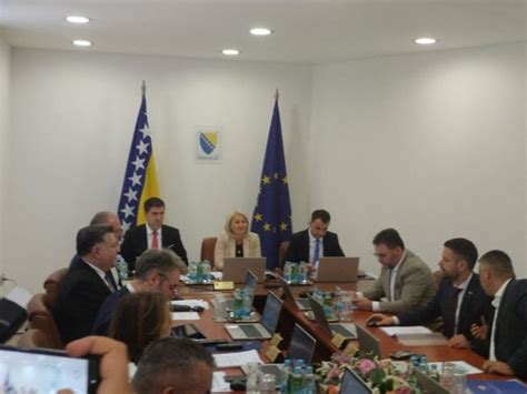 Савјет министара о Нацрту буџета институција БиХ