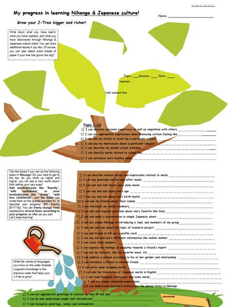 J Tree Pdf Japanese Language Human Communication