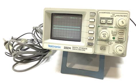Lot Tektronix 222a Digital Storage Oscilloscope Lot Tektronix 222a Digital Storage Oscilloscope