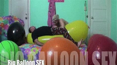 Giant Yellow Balloon Sex M4v Galas Balloons And Fetish Clips