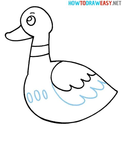 How To Draw A Duck How To Draw Easy