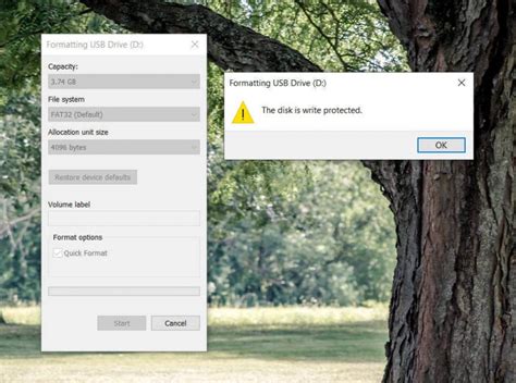 วธแกปญหา The disk is write protected FlashDriveDD COM