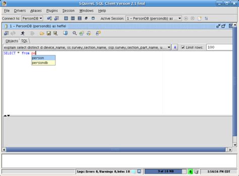 David R Heffelfingers Introduction To Squirrel Sql Database Client