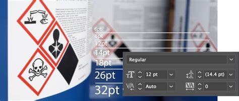 CLP Updates Font Sizes And Line Spacing Points To Mm