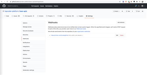 250 Cannot Create Webook Issue 423 Topcoder Platform Topcoder X
