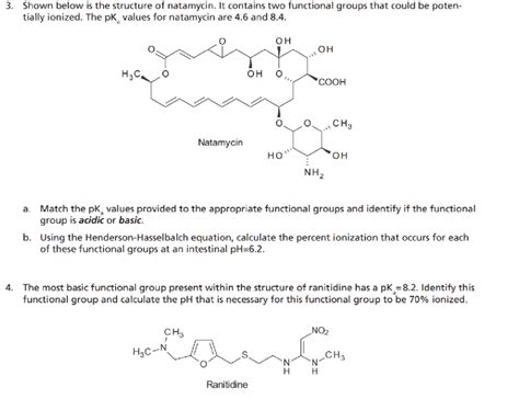 [solved] Shown Below Is The Structure Of Natamycin It Co