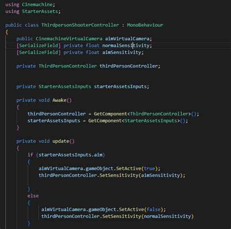 Help Switching Between Cinemachine Cameras Unity Engine Unity Discussions