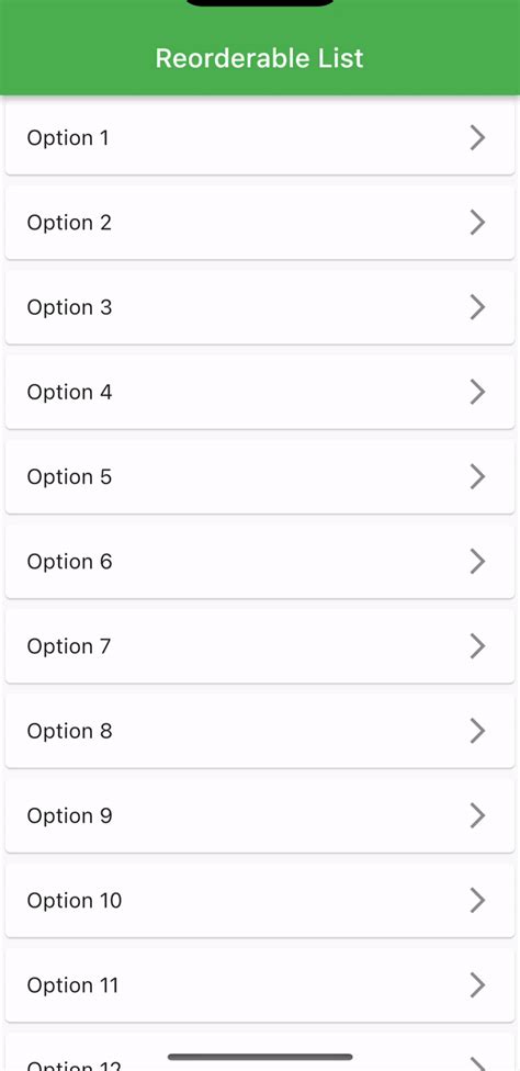 Building A Reorderable List In Flutter A Step By Step Guide By