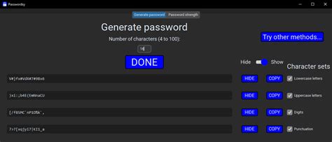 Github Icethecoderpasswordsy A Program That Can Generate A Secure