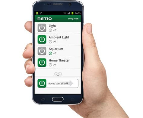 Netio 4x Remote Controlled Programmable Power Sockets