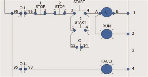 TWO STATION MOTOR CONTROL Motor Control Operation And Circuits