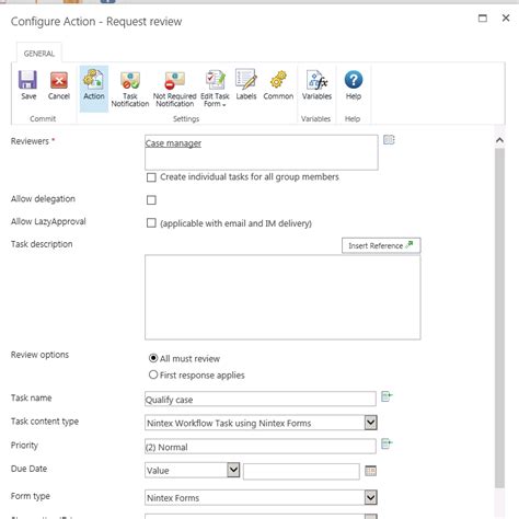 Nintex Workflow And Forms With Multiple Yes No Radio Buttons « Hannahs