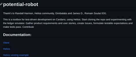 Builder Tools Cardano Developer Portal