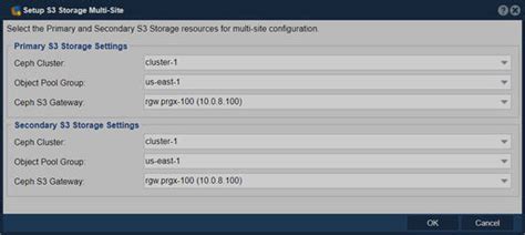 Ceph S3 Object Storage Multi Site Setup Osnexus Online Documentation Site