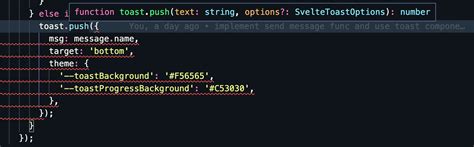 Error When Using Version 0 4 0 Issue 25 Zerodevx Svelte Toast GitHub