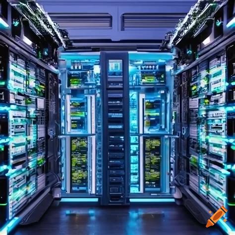 Server Room On Craiyon