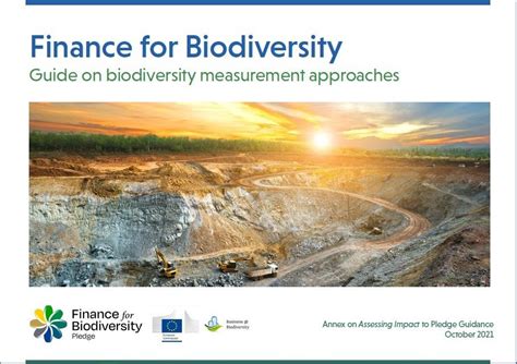 Guide For Financial Institutions On Biodiversity Measurement