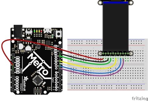 Arduino Wiring And Test Adafruit 19 Color Ips Tft Display Adafruit