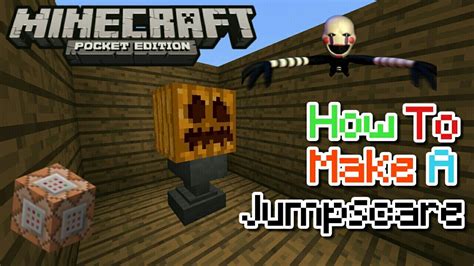 HOW TO MAKE A JUMPSCARE USING COMMAND BLOCK IN MCPE 1 1 1 0 6 1 0 5