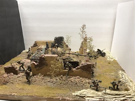 My First Military Diorama Not Complete Not A Replica Of Anything