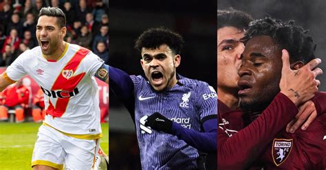 Los Jugadores Colombianos Llenaron De Asistencias Y Goles Las Ligas De