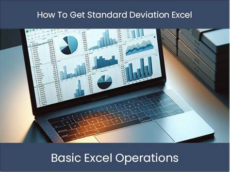excel tutorial how to get standard deviation excel excel