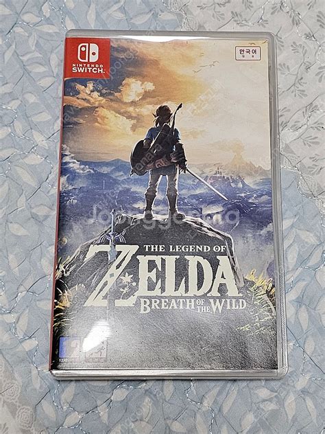 개봉 닌텐도 스위치 젤다의 전설 브레스 오브 와일드 Wii 중고나라