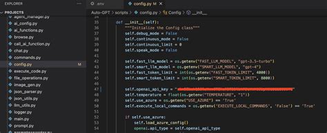 Issue W Env Or Configpy Not Recognizing Openai Api Key Os X 124