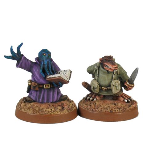 Cdw13 Chaos Dwarf Wizard And Assistant Checkpoint Miniatures