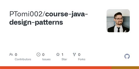 GitHub PTomi Course Java Design Patterns