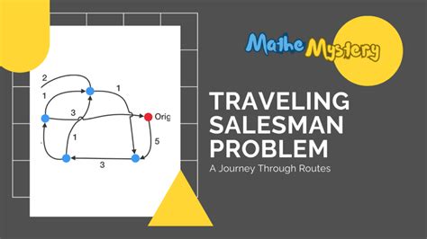 Applications Of The Traveling Salesman Problem Mathemystery