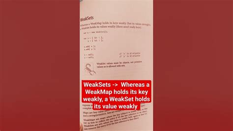 Weaksets A Weakset Holds Its Value Weakly 🔥 Javascript Programming