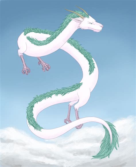 Haku Spirited Away Dragon