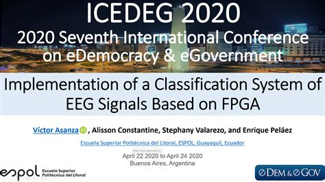 Implementation Of A Classification System Of Eeg Signals Based On Fpga