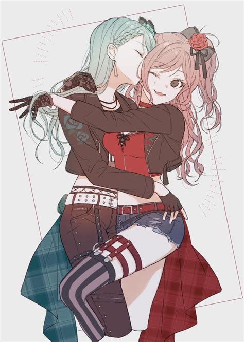 Hikawa Sayo And Imai Lisa Bang Dream Drawn By Didgk Danbooru