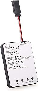 Amazon Com GoolRC ESC Programming Card For Surpass Hobby Brushless ESC Electronic Speed