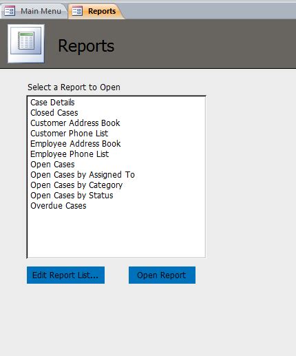 Customer Service Database Template Customer Service Database Software