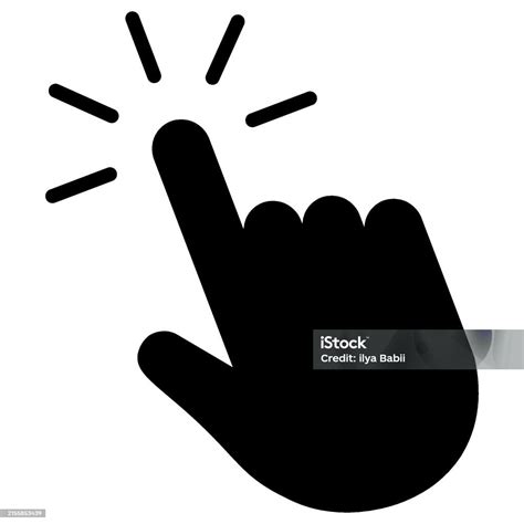 Cursor Icon Clickable Cursor Icon Pointer Mouse Cursor Clicking Hand