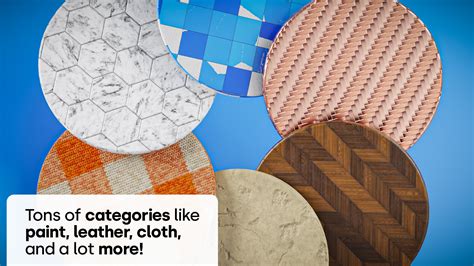 blender插件 200组真实程序纹理材质预设blender market realtime materials for blender