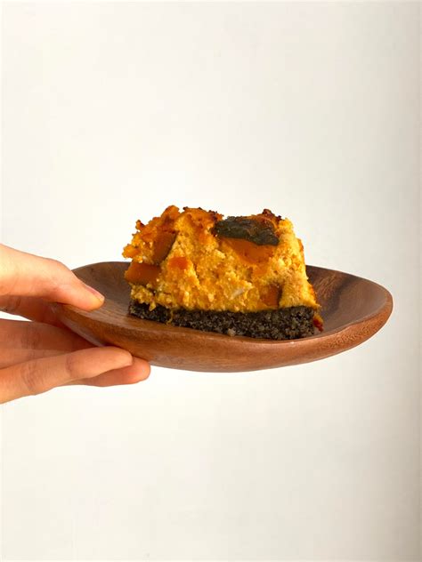 치즈케이크 맛 나는 비건 단호박케이크 만들기