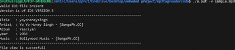 Cprogramming Embeddedsystems Mp3tageditor Filehandling Linux Pruthviraj K P Pruthviraj K P