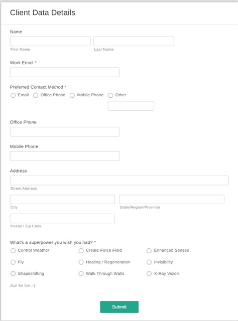 Zoho Forms For CRM Maintenance Beckmann Collaborative