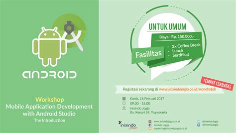 Workshop Mobile Application Development With Android Studio The