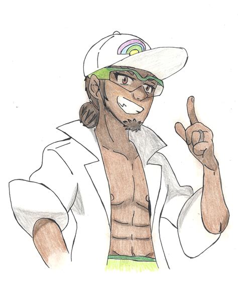 Pokemon Professor Kukui By Aa5tidus On Deviantart