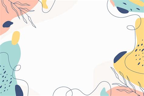 Hand Drawn Abstract Shapes Background 46618511 Vector Art At Vecteezy