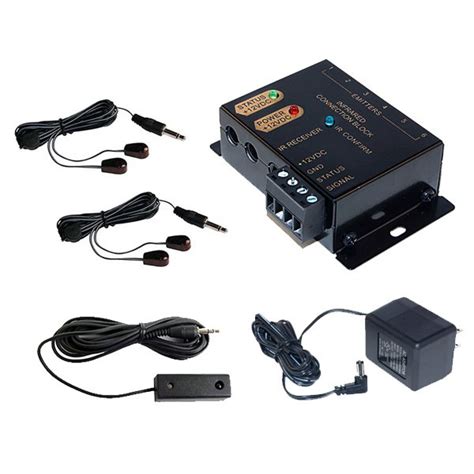 Modular Type Infrared Ir Remote Control Repeater Complete Kit With 4 Emitters Tv Installation
