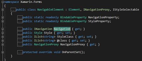C Parameter For Navigation Service Inavigationservice Stack Overflow