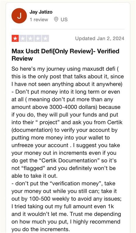 Maxusdt Defi Scam Rscams