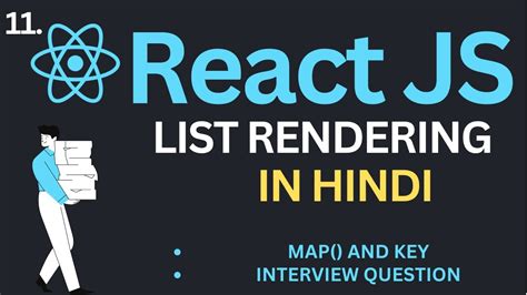 List Rendering In Reactjs Tutorial In Hindi Complete React Course In